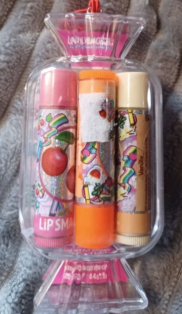 LIP SMACKERS HOLIDAY Candy Collection 3 Piece Lip Balm Set $7.00 - PicClick