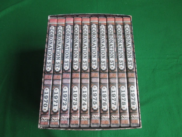 CORONATION STREET 1970 To 1979 - 80 Episodes - 10 Disc - Dvd Set £11.99 ...