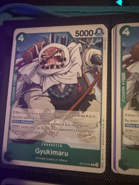 ONE PIECE - 4x OP12-024 Gyukimaru - Common English £1.16 - PicClick UK