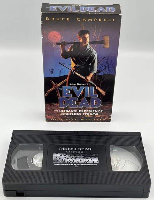 THE EVIL DEAD (VHS, 1998) Bruce Campbell Sam Raimi Cult Classic Horror ...