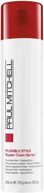 LONG-LASTING HOLD HAIR Spray - Paul Mitchell Super Clean 315ml with ...