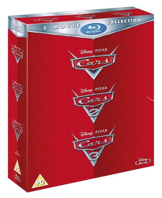 CARS 1-3 MOVIE Collection [Blu-ray Box Set] Complete Trilogy Disney ...