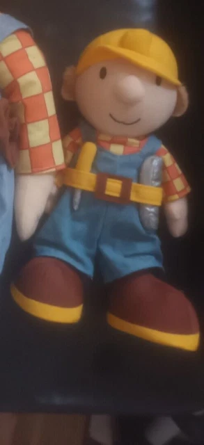 BOB THE BUILDER Soft Toy Vintage Plush Cuddly Teddy Stuffed Born To ...