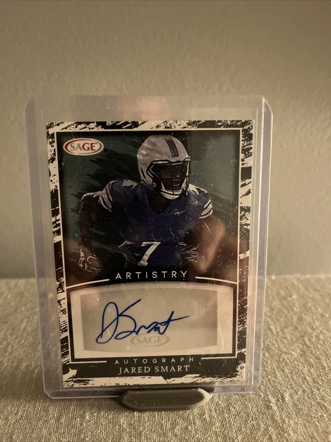 AUTOGRAPHE JARED SMART 2022 SAGE Artistry RC AUTO #A-JS Hawaii Rainbow ...