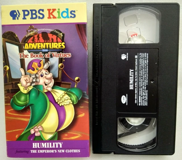 VHS ADVENTURES FROM the Book of Virtues Vol 11 - Humility (VHS, 1998 ...