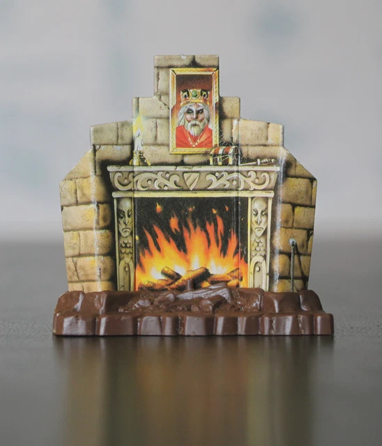 HEROQUEST MOBILIER CHEMINÉE - fireplace furniture MB GAMES WORKSHOP ...