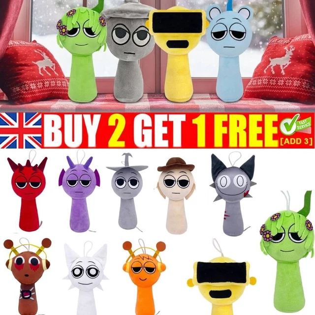 2025 NEW SPRUNKI Plush Toy Simon Oren Winda Sprunki Character Doll Toy ...