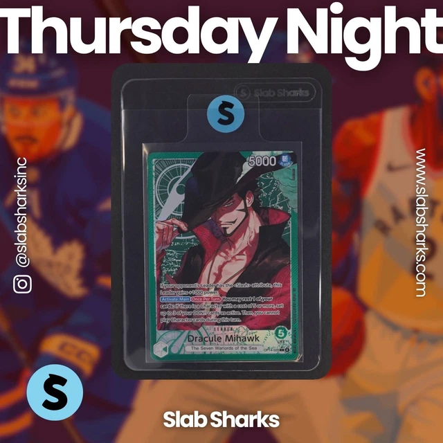 2025 ONE PIECE Op14 The Azure Seas Seven #Op14-020 Dracule Mihawk ...