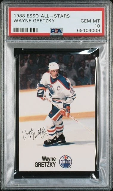 1988 ESSO ALL-STARS Hockey Wayne Gretzky Oilers HOF PSA 10 GEMME COMME NEUF EUR 77,22 - PicClick FR