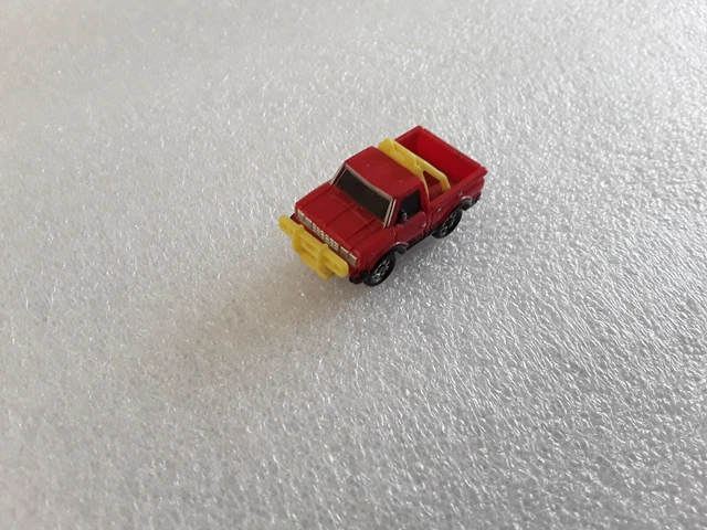 MICRO MACHINES Datsun 4x4 Off Road Pickup truck galoob rouge BOCS 1 EUR ...