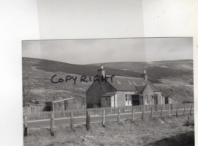 RAIL PHOTO LMS HR Slochd Summit signalmans cottage Inverness Tomatin ...