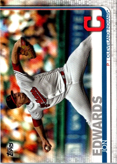 CARTE DE BASEBALL 2019 Topps Jon Edwards #528 Cleveland Indians EUR 2 ...