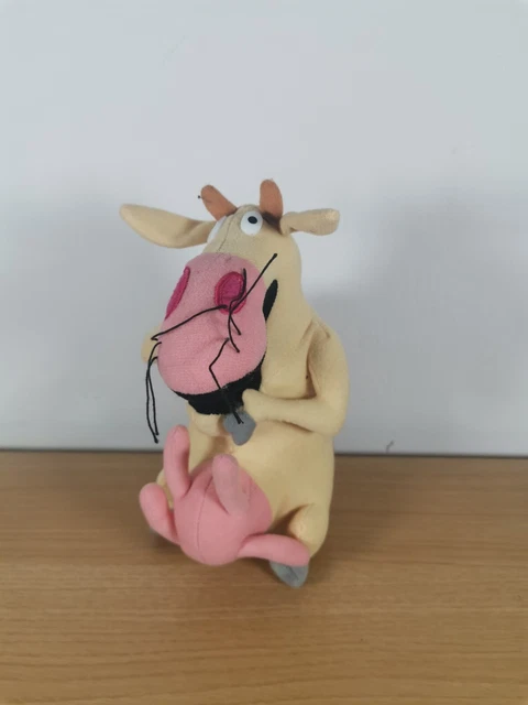 1999 COW & Chicken Cartoon Network Cow Soft Toy Plush £9.98 - PicClick UK