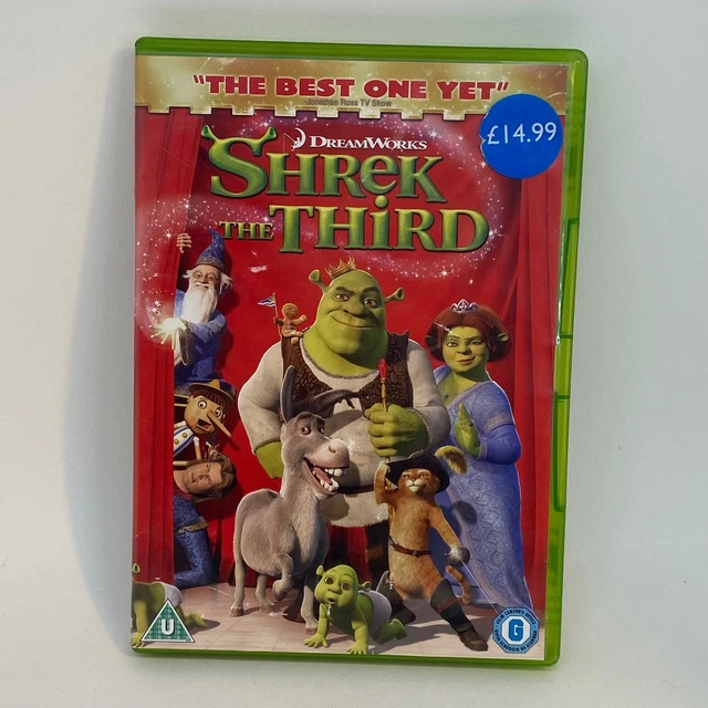LOT DVD SHREK - Shrek, Shrek 2, Shrek the third & Ever After EUR 5,83 - PicClick FR