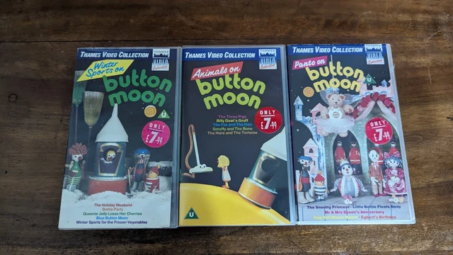 BUTTON MOON THAMES VHS Collection - UNTESTED - Immaculate Condition £34 ...
