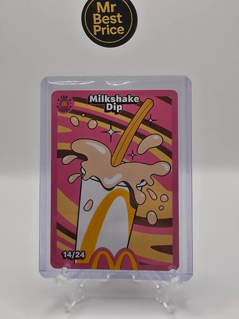 MCDONALDS 2026 CARDS 14/24 Fan Unredeemed Milkshake Dip TCG £2.69 ...