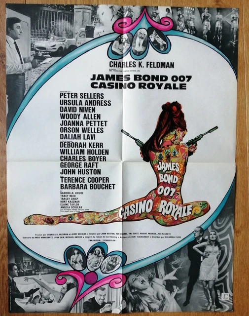 JAMES BOND 007 CASINO ROYALE affiche cinema originale 80x60 '66 EUR 110 ...