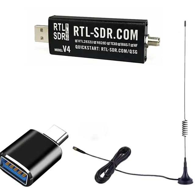 RTL2832U FOR SDR V4 RTL-for SDR V4 1PPM TCXO BiasT SMA Software ...