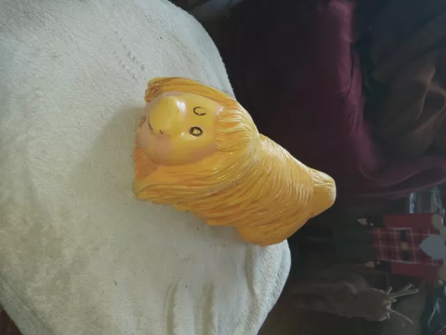 CHIEN-POLLUX-ORTF-LE MANÈGE ENCHANTÉ-JOUET plastique--vintage-60-dog ...