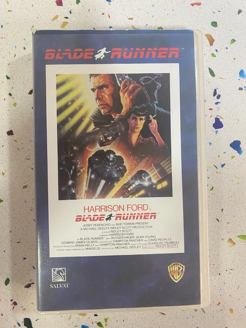BLADE RUNNER VHS Tape Harrison Ford Ridley Scott £26.89 - PicClick UK
