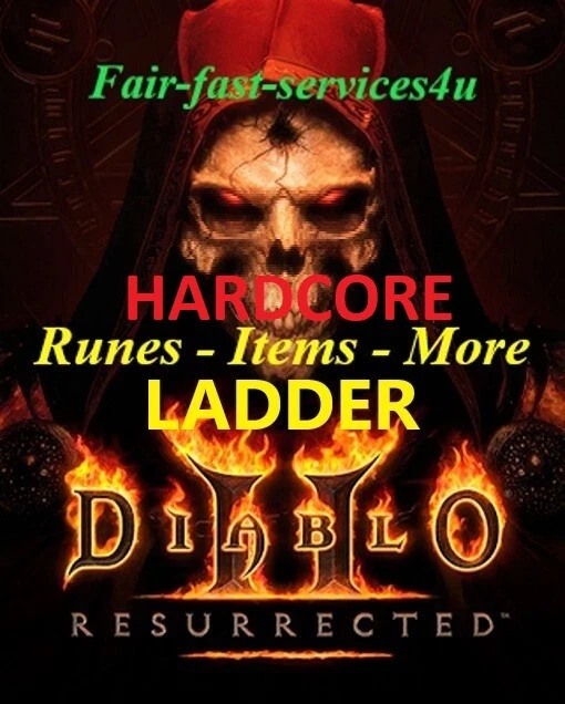 🔥 SEASON 8 Helmet Belt Shako Arach Hc Diablo 2 Resurrected D2R Hardcore ...