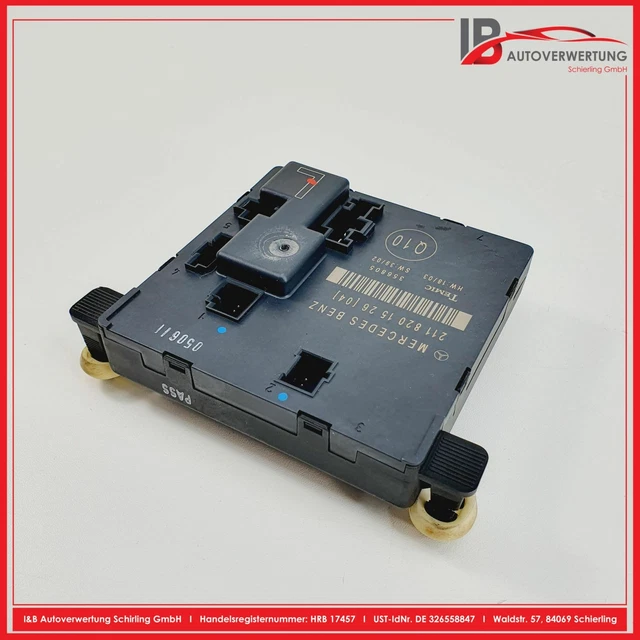 MERCEDES BENZ E-CLASS W211 COMBO E280 CDI control unit door H.L ...