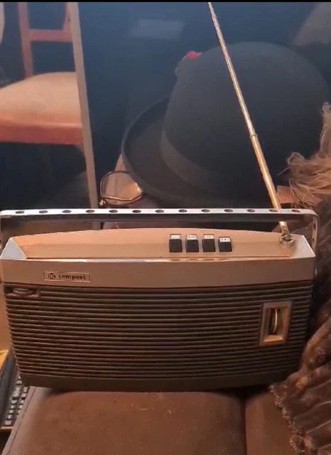 1960S DESIGN PYE Tempest 1404 radio, in working condition. £30.00 ...