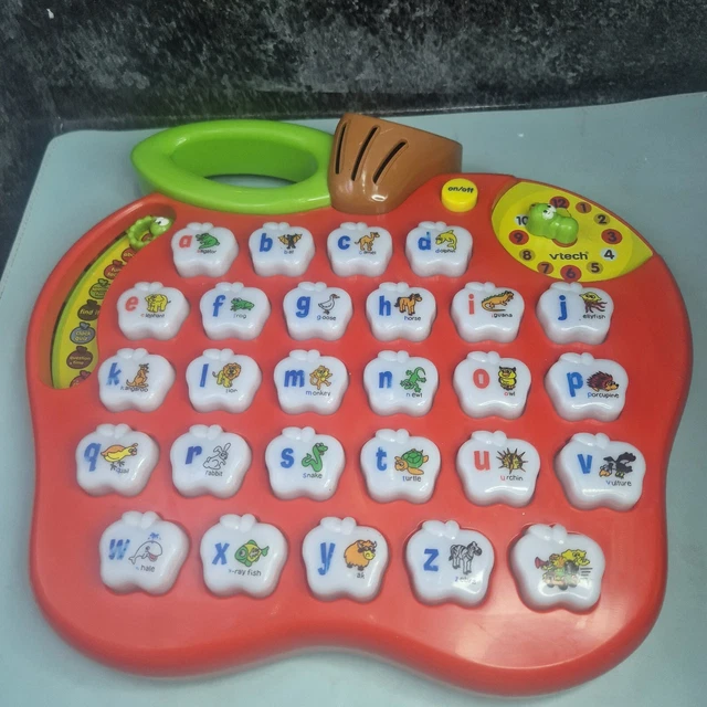 VTECH ALPHABET APPLE Interactive Learning Board (2yrs+) Used £11.50 ...