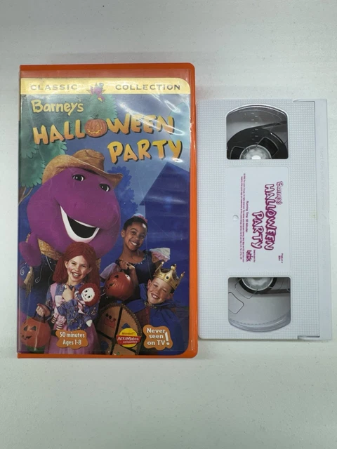 BARNEY - BARNEYS Halloween Party (VHS, 1998) $11.04 - PicClick CA