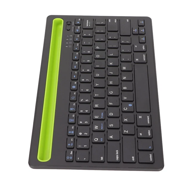 MULTI DEVICE BT Keyboard Rechargeable Wireless Keyboard With Integrated ...