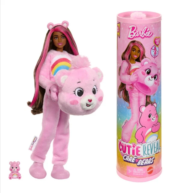 BARBIE CUTIE REVEAL Care Bears Series - Cheer Bear Brand New Sealed £34 ...