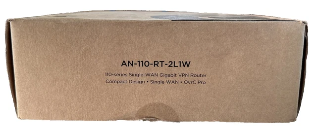 110-SERIES SINGLE-WAN GIGABIT VPN Router, ARAKNIS AN-110-RT-2L1W, New ...