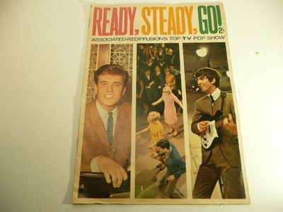READY STEADY GO MAGAZINE 1st ISSUE 1964-BEATLES-ADAM FAITH-DAVE CLARK ...