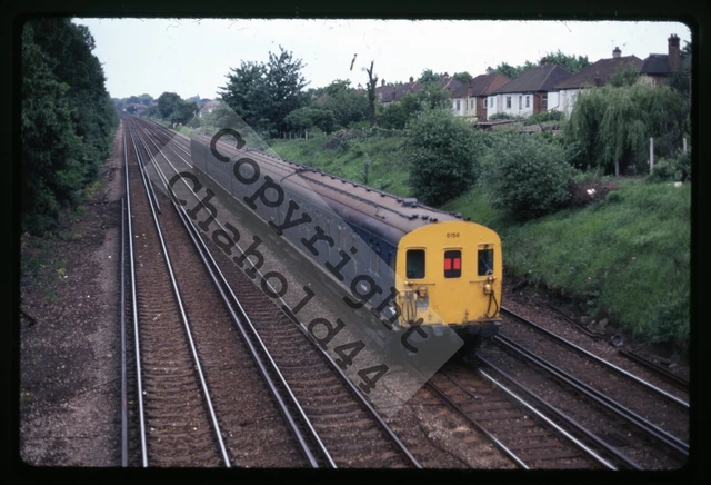 SR 4-EPB 5156 passing through Bromley in 1981 original 35mm colour ...