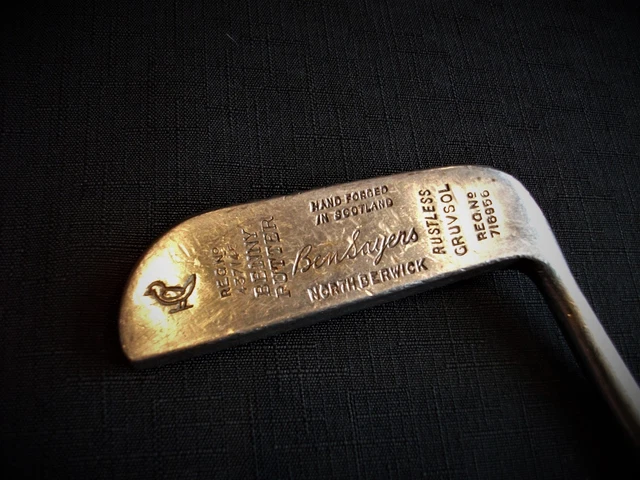 RUSTLESS PUTTER BENNY putter Ben sayers reg no 437145 vintage £5.00 ...