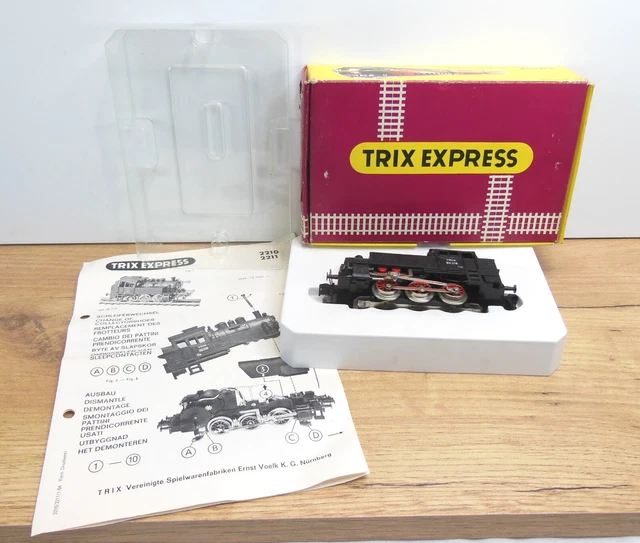 TRIX EXPRESS H0 2211 Dampflok BR 80 018 mit Licht & OVP in guten ...