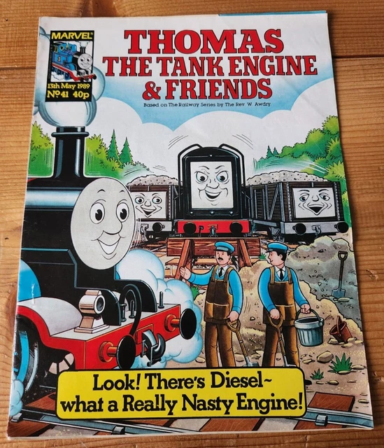 VINTAGE MARVEL THOMAS The Tank Engine Comic Issue 41 1989 £4.00 ...