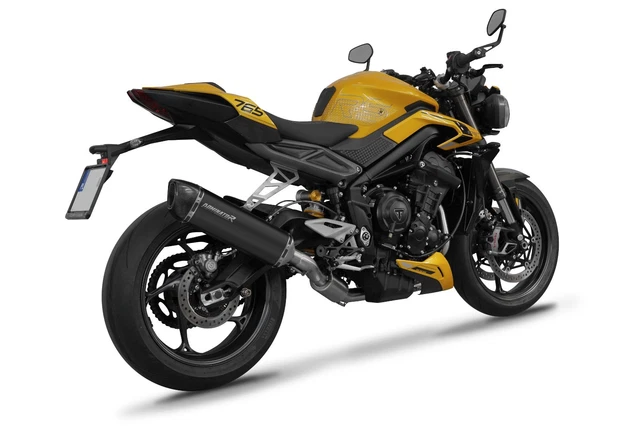STREET TRIPLE 765 RS 2024-2025 Full Exhaust System Collector Silencer ...