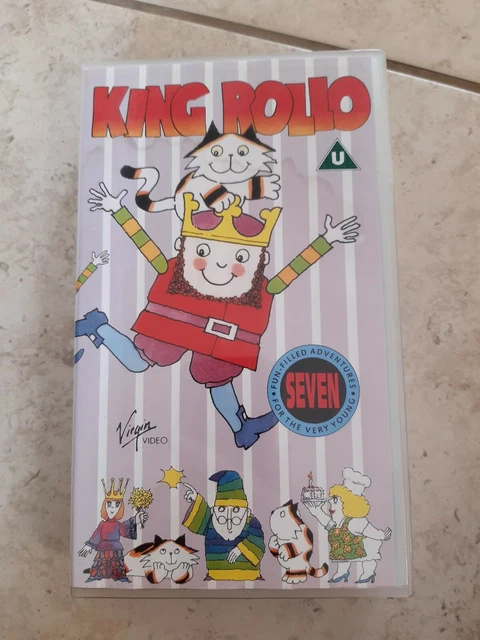 MCEG VIRGIN VISION VHS Video Of King Rollo £4.50 - PicClick UK