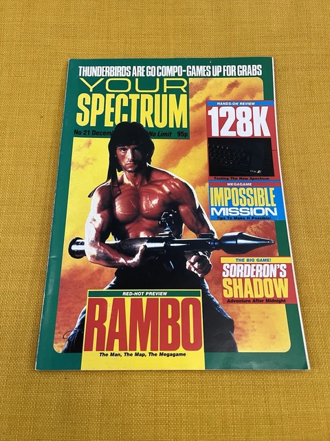 YOUR SPECTRUM MAGAZINE, December 1985, Issue 21, Very Good Condition £ ...