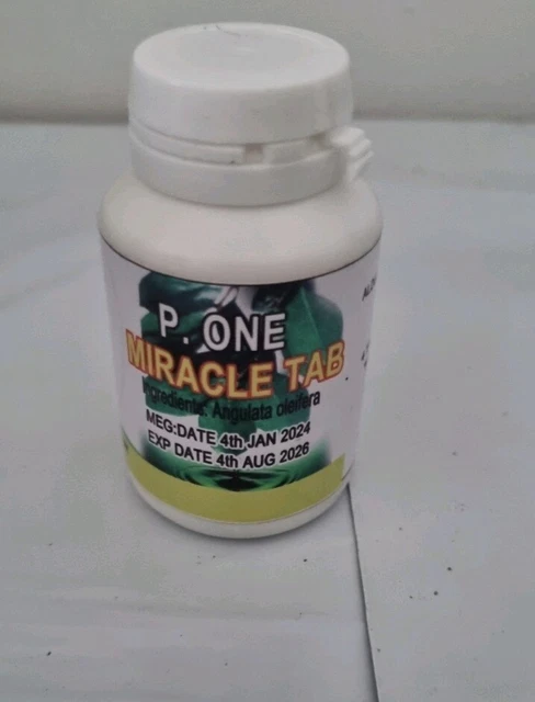 P ONE MIRACLE TABLETS Exp(AUG 2026) 40 Tablets £19.99 - PicClick UK