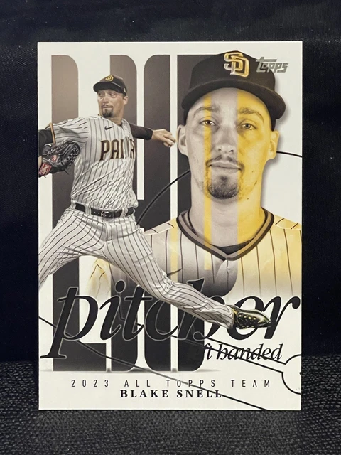 BLAKE SNELL 2024 Topps Series 1 All Topps Team San Diego Padres #ATT-11 ...
