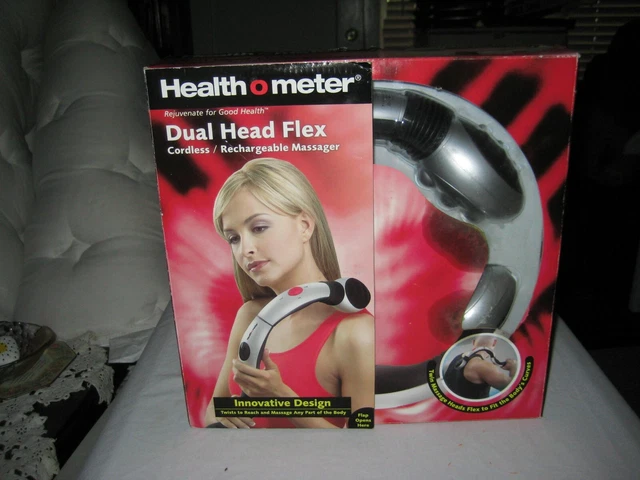 HEALTH O METER Dual Head Flex Cordless Rechargeable Massager $40.00 ...