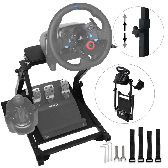 SUPPORT DE VOLANT Steering Wheel Stand Logitech G25 G27 G920 PS3 PS4 ...