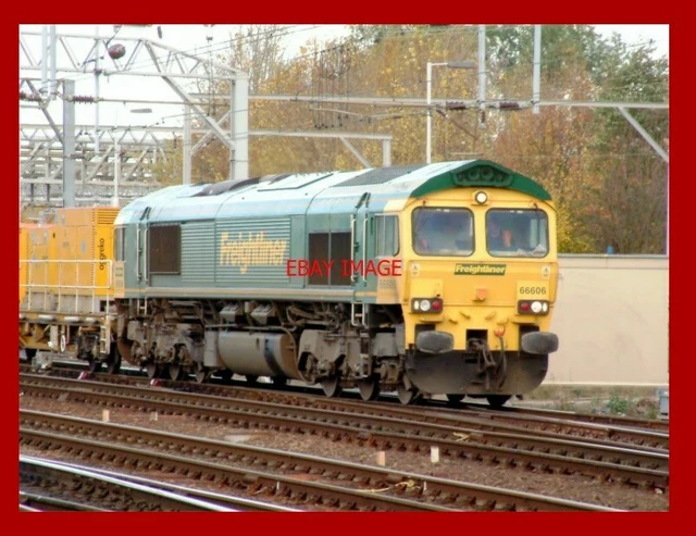 PHOTO CLASS 66 Loco No 66606 £1.65 - PicClick UK