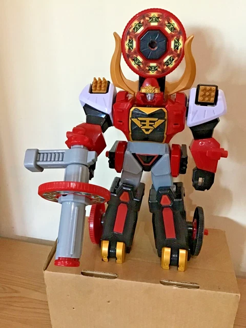 POWER RANGERS SAMURAI Dx Bull Zord Megazord 100% Complete in Excellent ...
