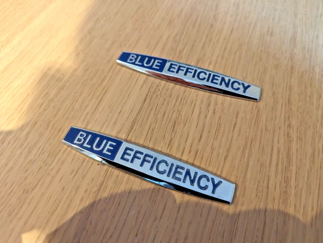 HINWEISSCHILD BLUE EFFICIENCY Typenschild Mercedes Sprinter A2048177220 ...