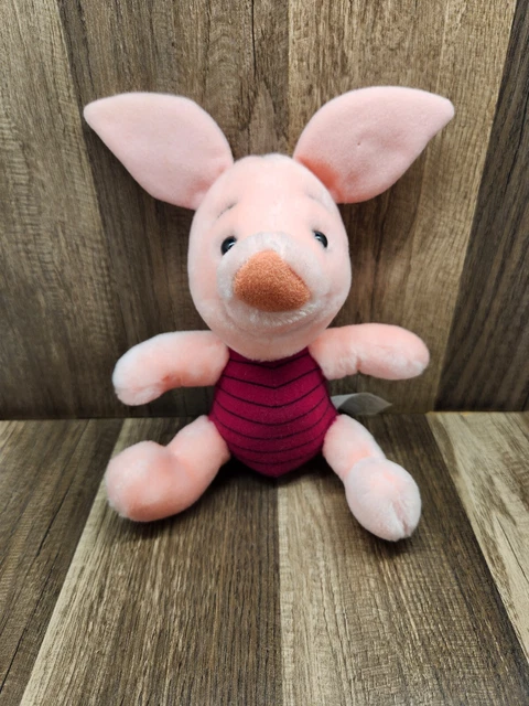 WINNIE THE POOH Piglet Plush The Disney Store Small Toy Stuffed Animal Doll £11.84 - PicClick UK
