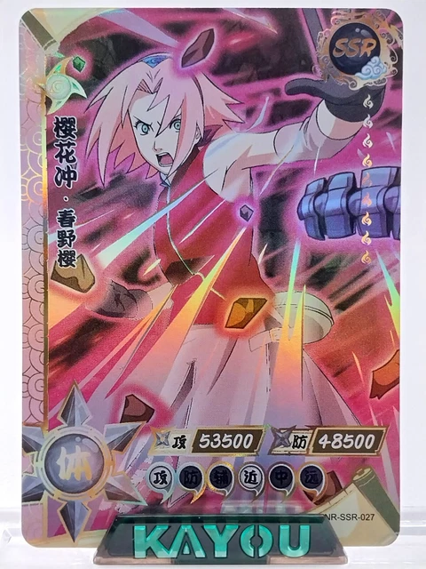 SAKURA HARUNO | NR-SSR-047 | Naruto Kayou Super Rare SSR Card Anime TV ...