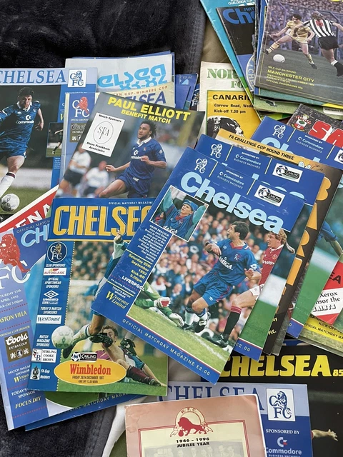150+ CHELSEA FC Football Programmes from 1970’s/80’s And early 90’s £20 ...